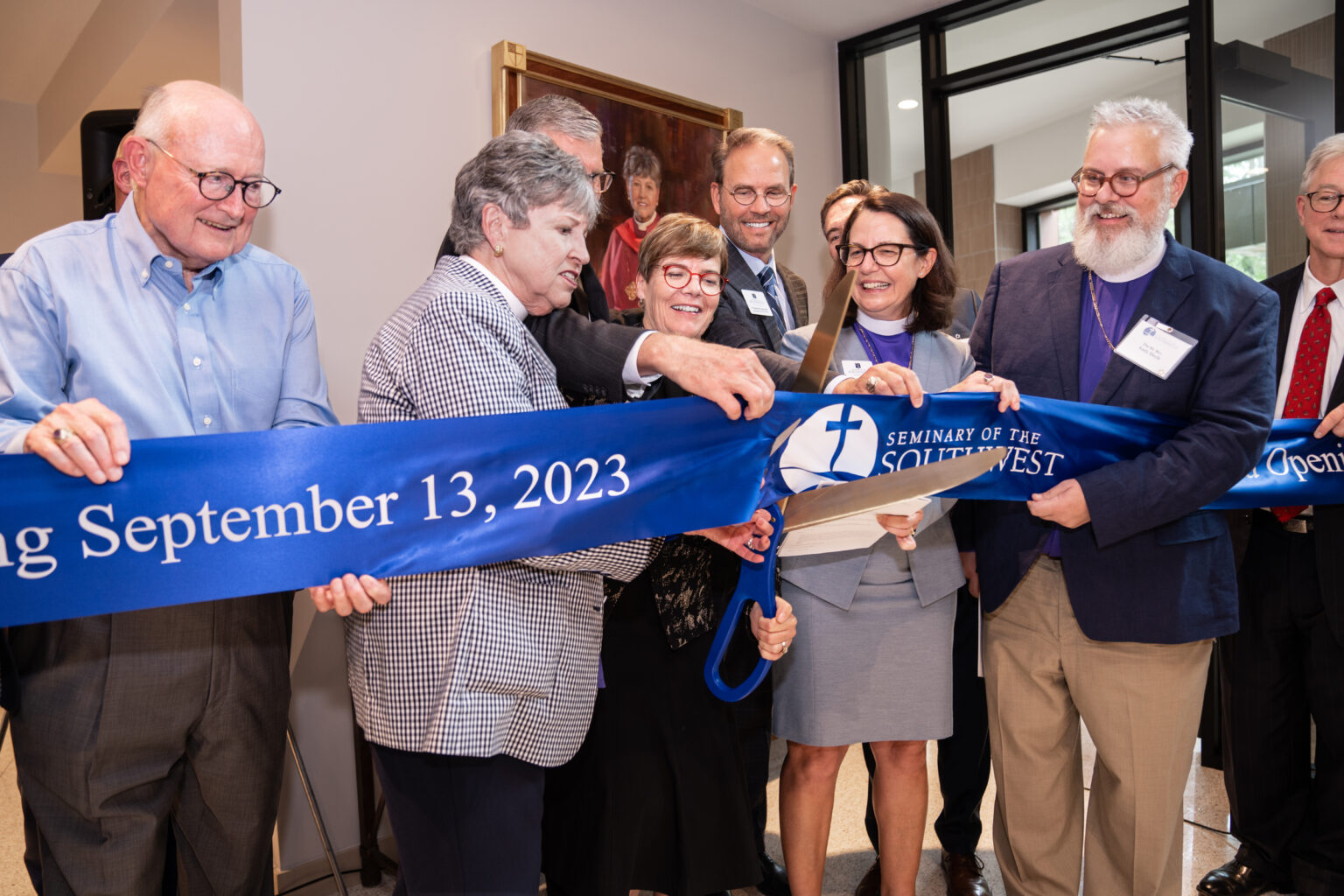 Harrison Library Ribbon Cutting Marks New Era at Southwest - Seminary ...