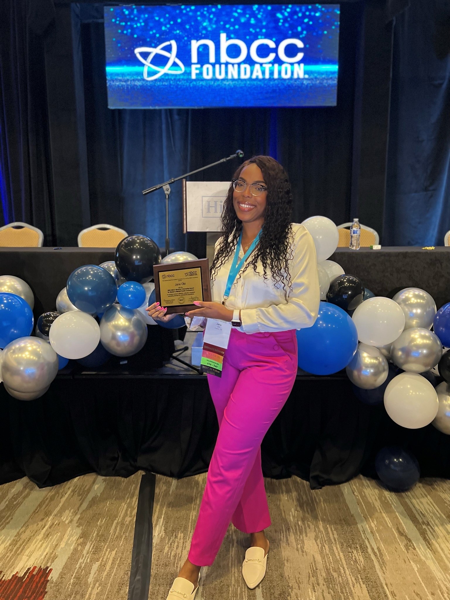 Southwest counseling student Jane Obi awarded prestigious NBCC Minority ...